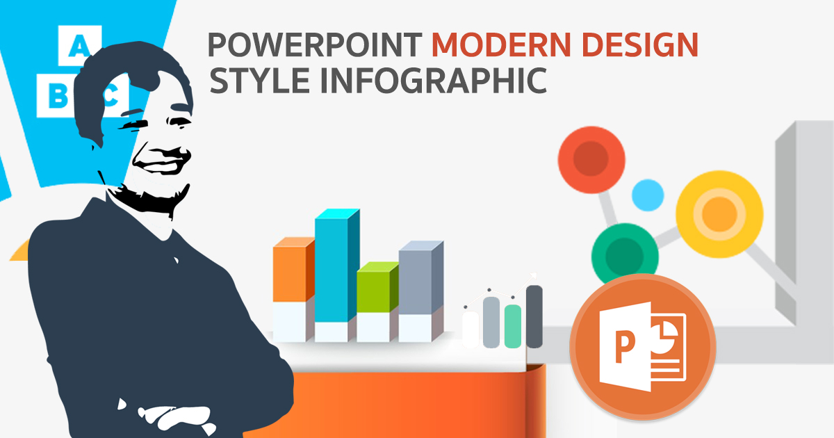 PowerPoint Modern Design Style Infographic | คอร์สออนไลน์ | SkillLane