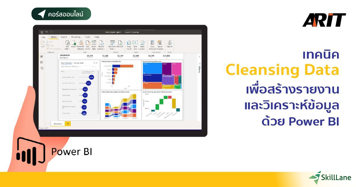 เทคนิค Cleansing Data เพื่อสร้างรายงานและวิเคราะห์ข้อมูลด้วย Power BI ...