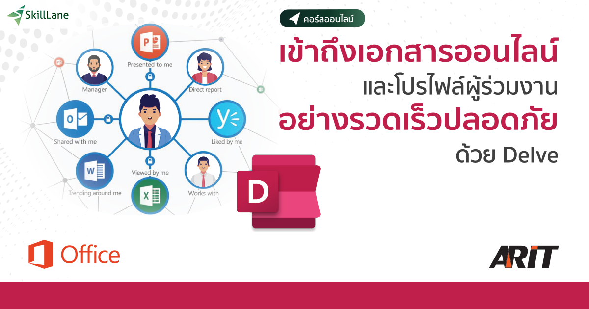 เข้าถึงเอกสารออนไลน์ และโปรไฟล์ผู้ร่วมงานอย่างรวดเร็วปลอดภัยด้วย Delve ...