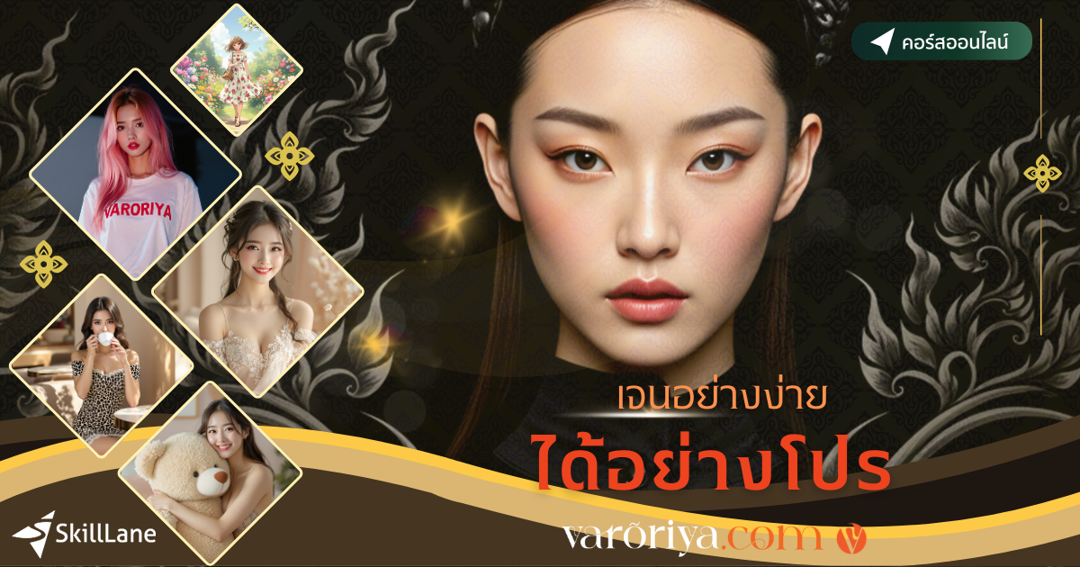 เจนอย่างง่าย ได้อย่างโปรกับ Varoriya | คอร์สออนไลน์ | SkillLane